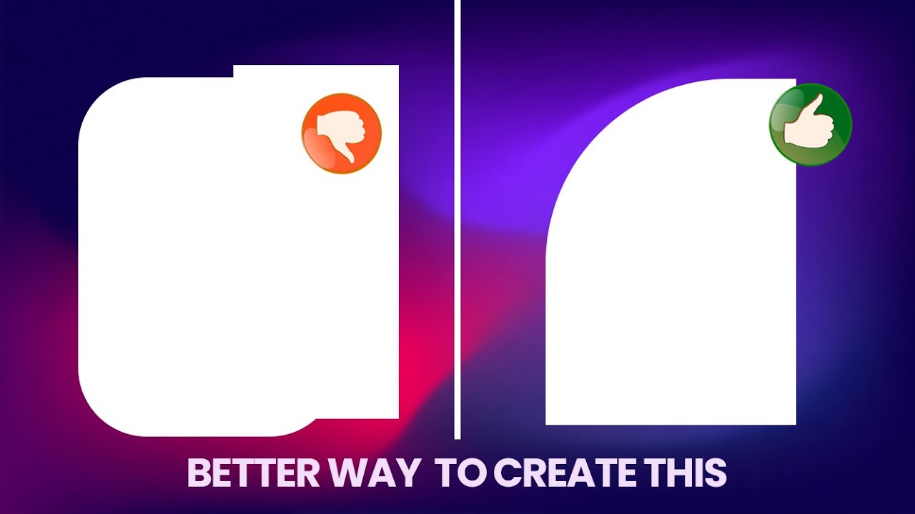 How To Easily Bend the CORNERS OF SHAPES in Photoshop - YouTube
