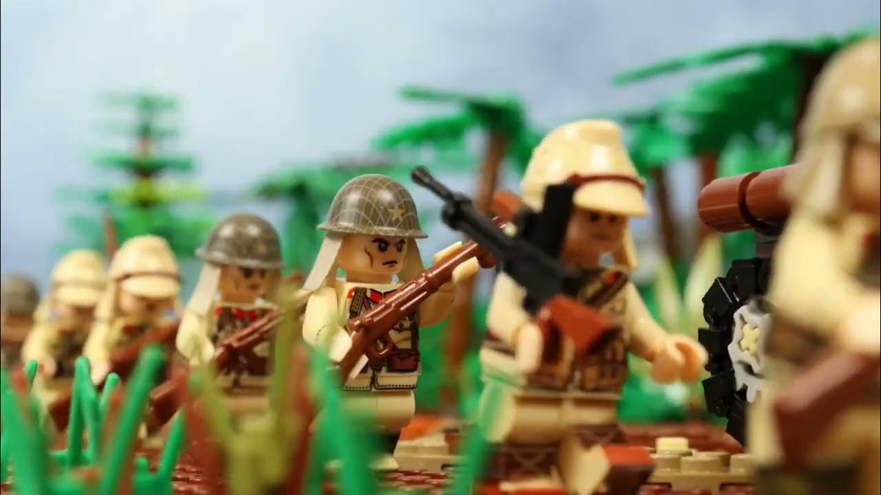 Lego WW2, ANZAC battle at the Pacific - YouTube