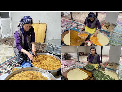 DÜNYANIN EN KOLAY BÖREĞİ📢SADECE İKİ BEZEDEN❗️BAL KABAKLI VE ISPANAKLI ŞİP BÖREĞİM💯