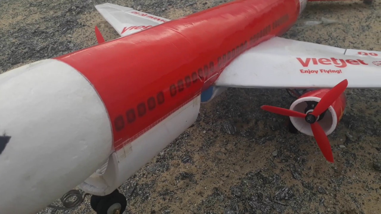 Boeing 747 ViêtJet rc Việt Nam - YouTube