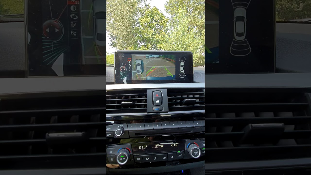 Bmw F36 bird camera 360 retrofit - Aliexpress camera parking - YouTube