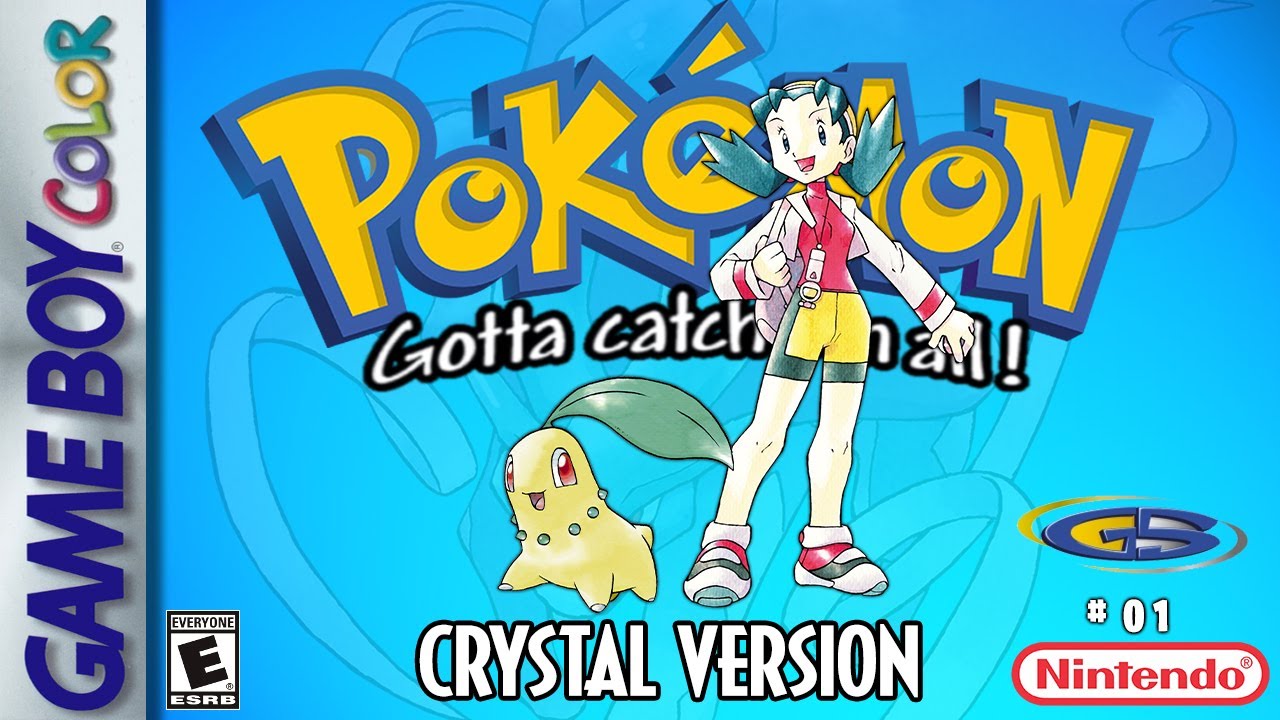POKEMON CRYSTAL Walkthrough Gameplay | Part 01: Our Journey Begins ...