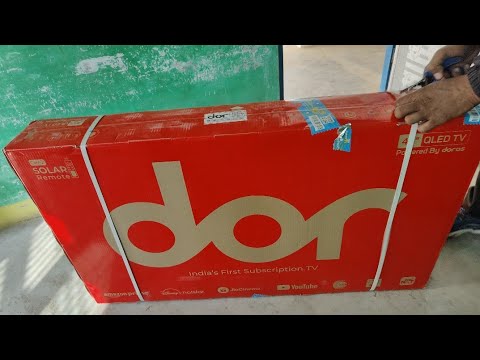 Dor India's First subscription tv unboxing And Review #Dortv #doros #tv ...