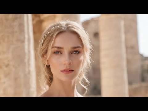 [4K] Al ART European Lookbook Model Al Art video - - YouTube