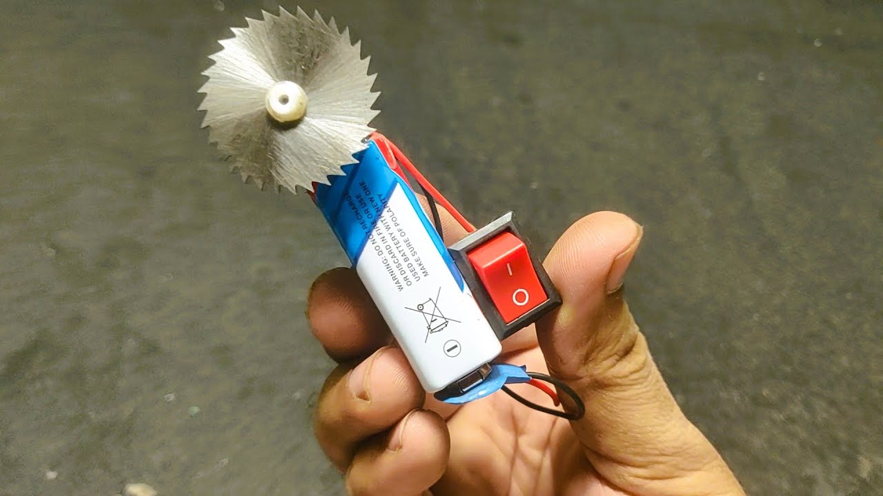 Making a Very Useful Mini Saw | DIY 12v Saw - YouTube