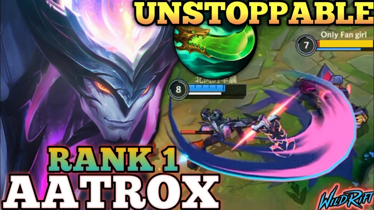 AATROX MONSTER IN TOPLANE! ANNOYING COMBO ASSASSINATION - TOP 1 GLOBAL ...