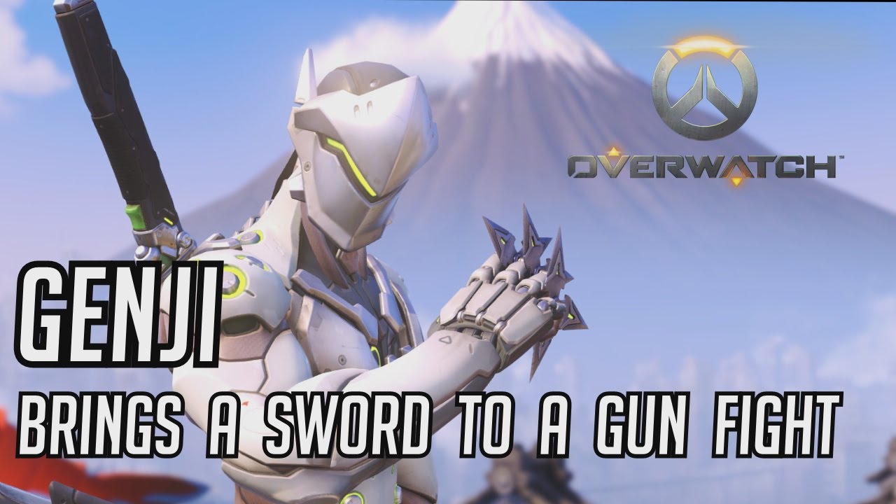 Overwatch - GENJI Brings a Sword to a Gun Fight (Genji Gameplay) - YouTube