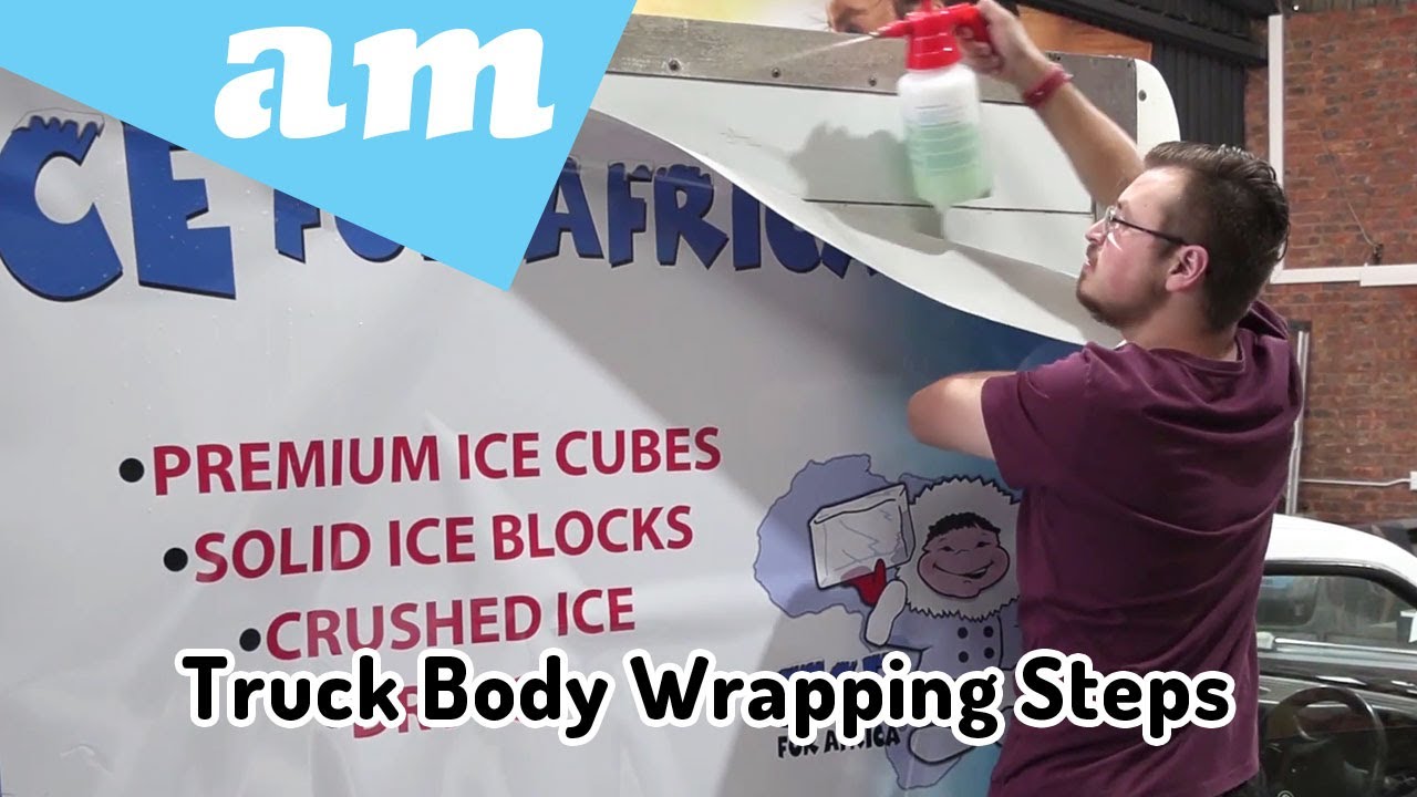 Truck Body Wrapping Steps by Steps Guide from Artwork Design to Print ...