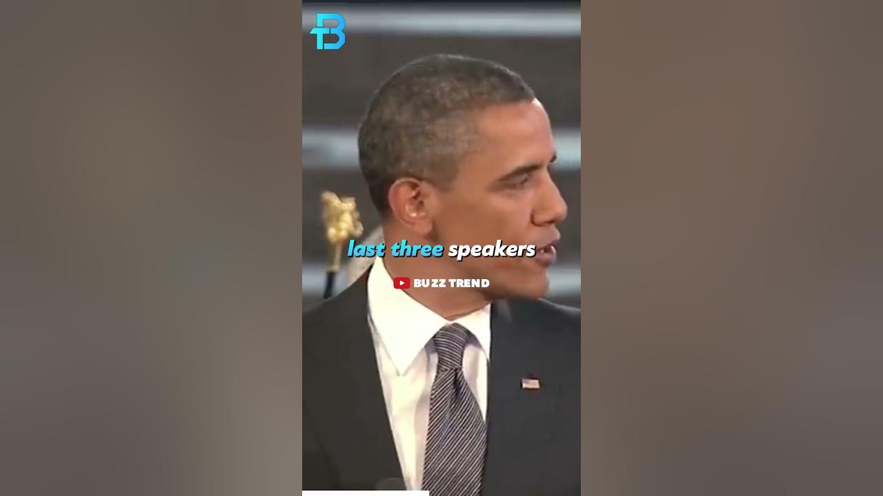 President Obama's funny joke 😂 #shorts - YouTube