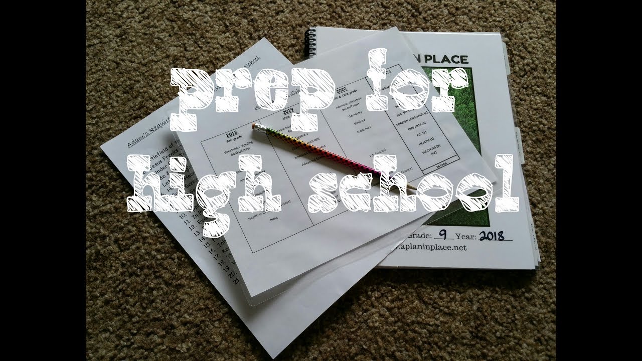 Preparing for high school - YouTube
