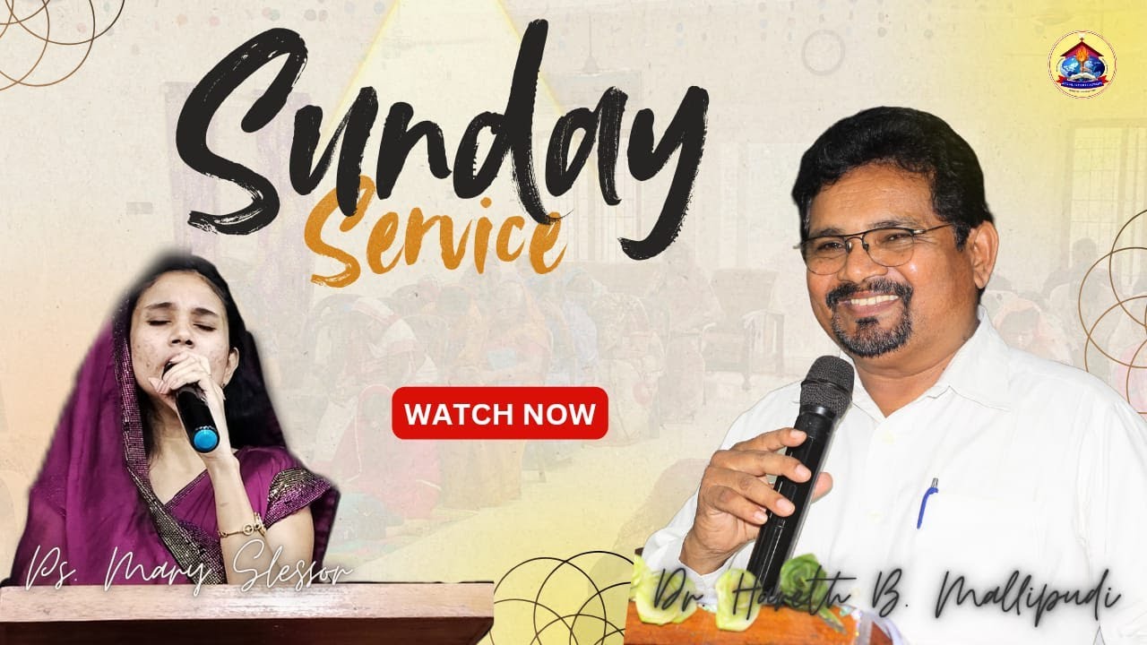 Sunday Service ll 28th Sep 2025 ll RPF Church Hareth B.mallipudi garu ...