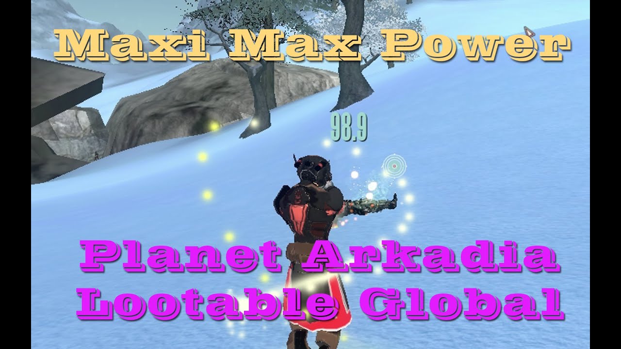 Entropia Universe - Planet Arkadia - Smuggler Global In Lootable - YouTube