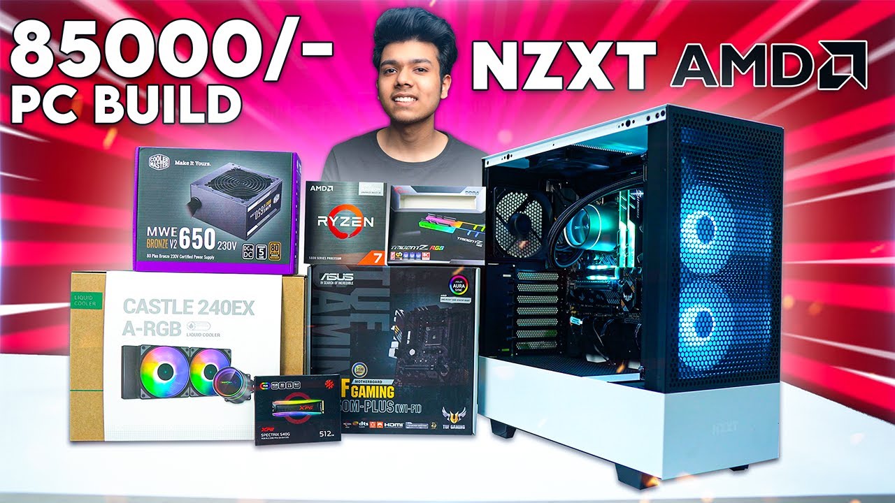 Rs 85000 APU Gaming/Editing PC Build | Ryzen 7 5700G - YouTube