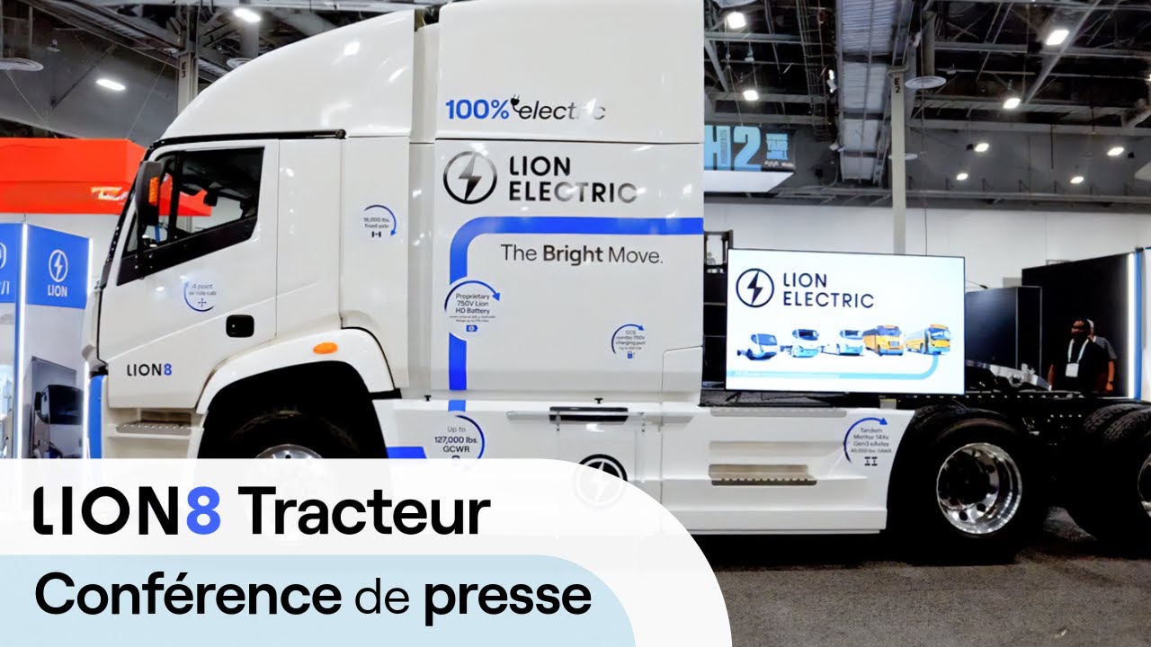 Lancement du Lion8 Tracteur | Conférence de presse à ACT Expo 2024 ...