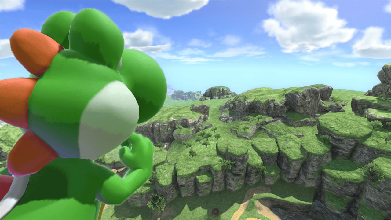 SSBU GIANT GROWING COLOSSAL YOSHI - YouTube