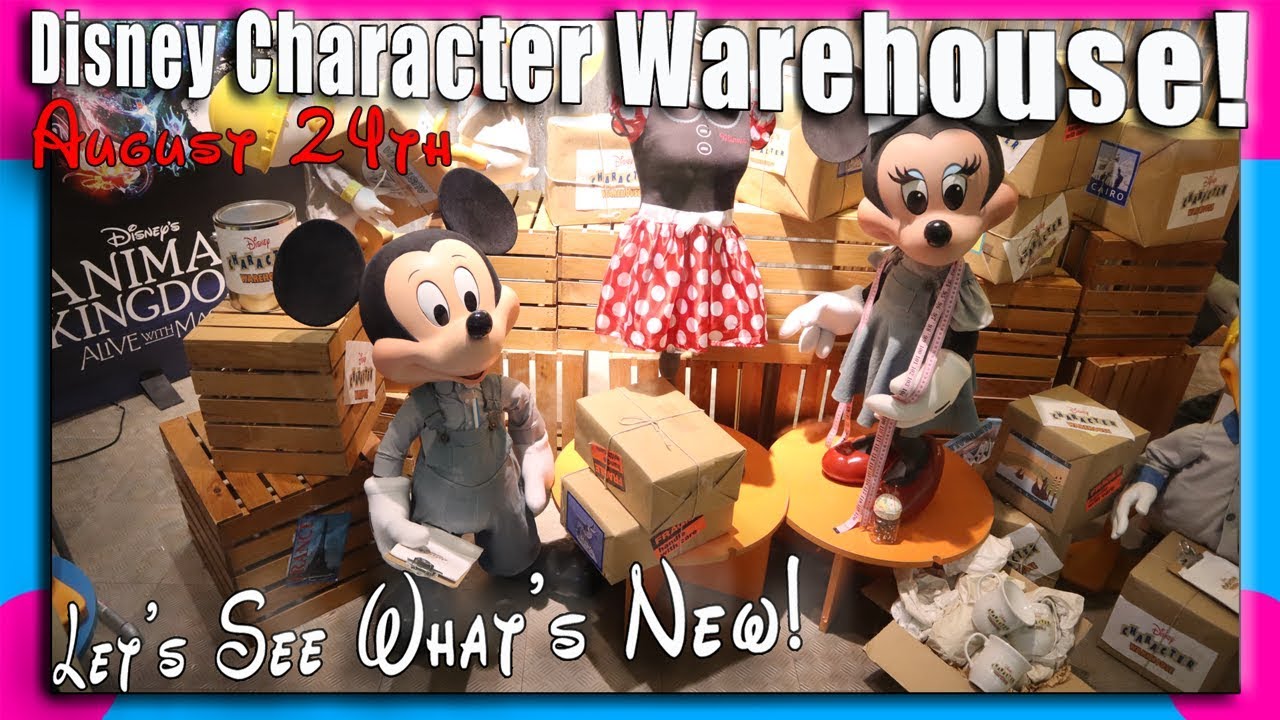 Disney Character Warehouse Update 8-24-2019! Let's See What's New ...