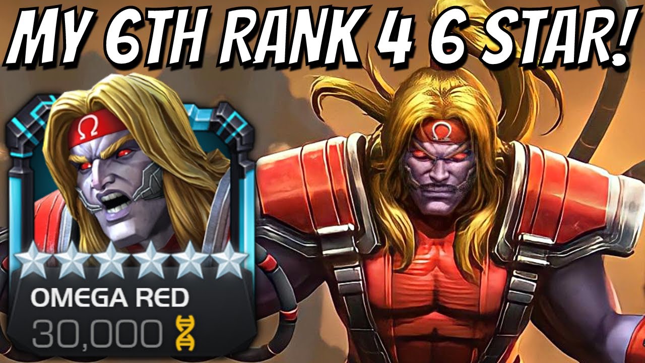 6 Star Rank 4 OMEGA RED Gameplay - 42+ ENDGAME BOSSES!! MAXIMUM ...