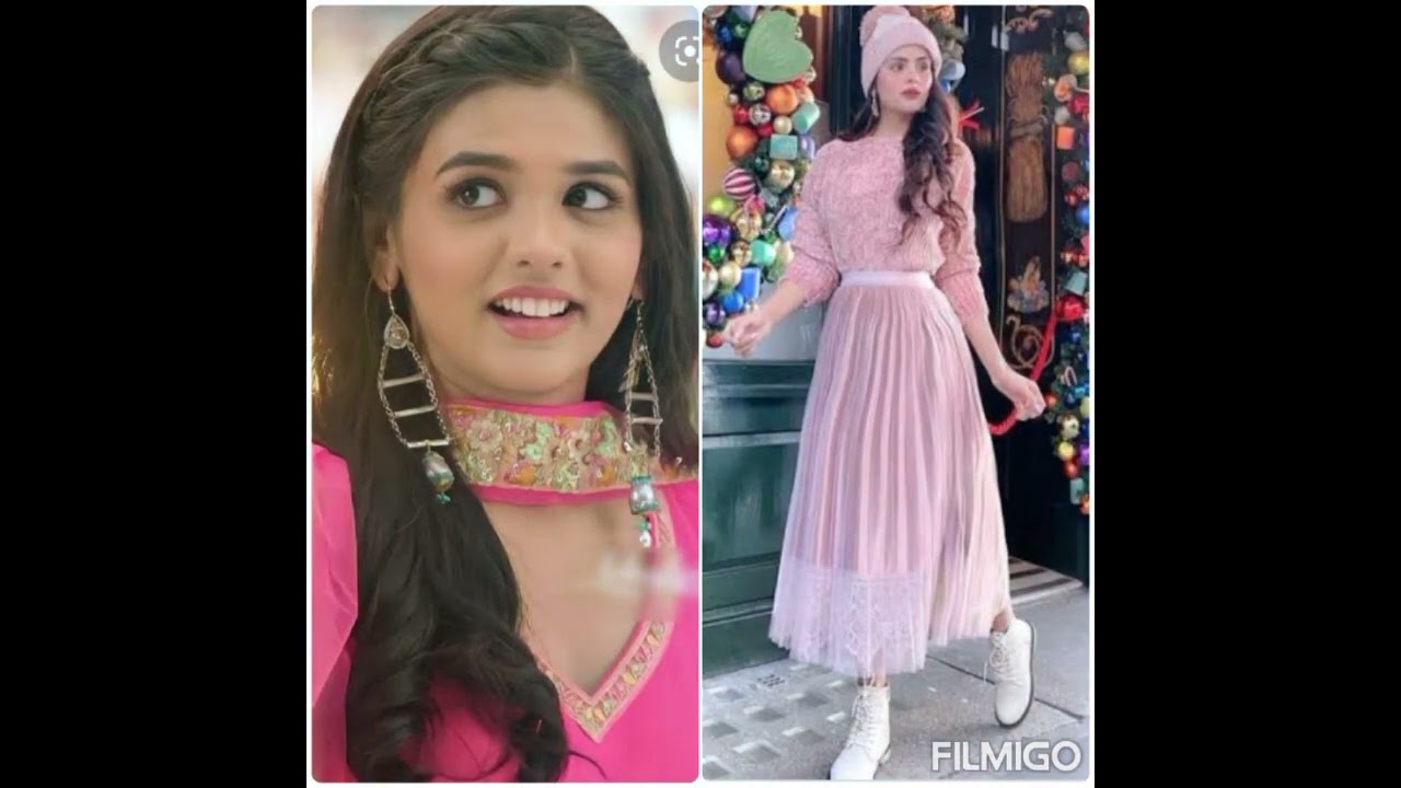 all actress pink dress with pranali rathod 🥰😍 - YouTube