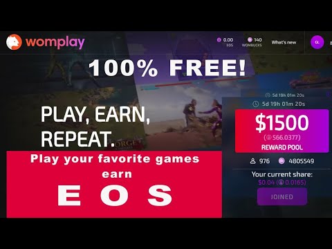 Womplay - Chơi Game - Rút Tiền Về Ví Wombat | Play - Earn EOS - YouTube