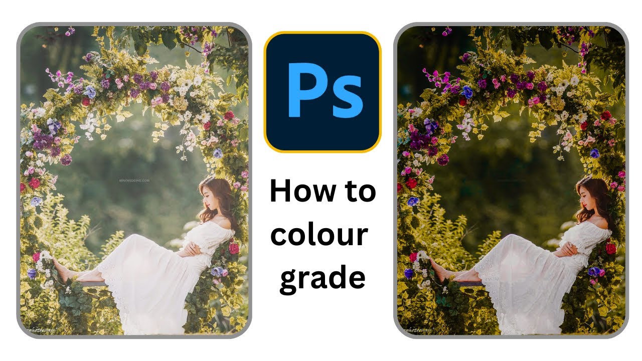 how to color grade photo in photoshop / color grading / photoshop # ...