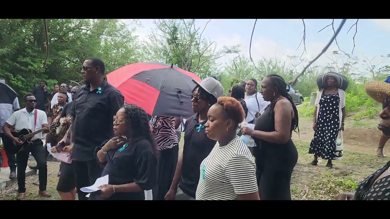 Burial of Ms Ometta Stafford of Bogles, Carriacou - YouTube