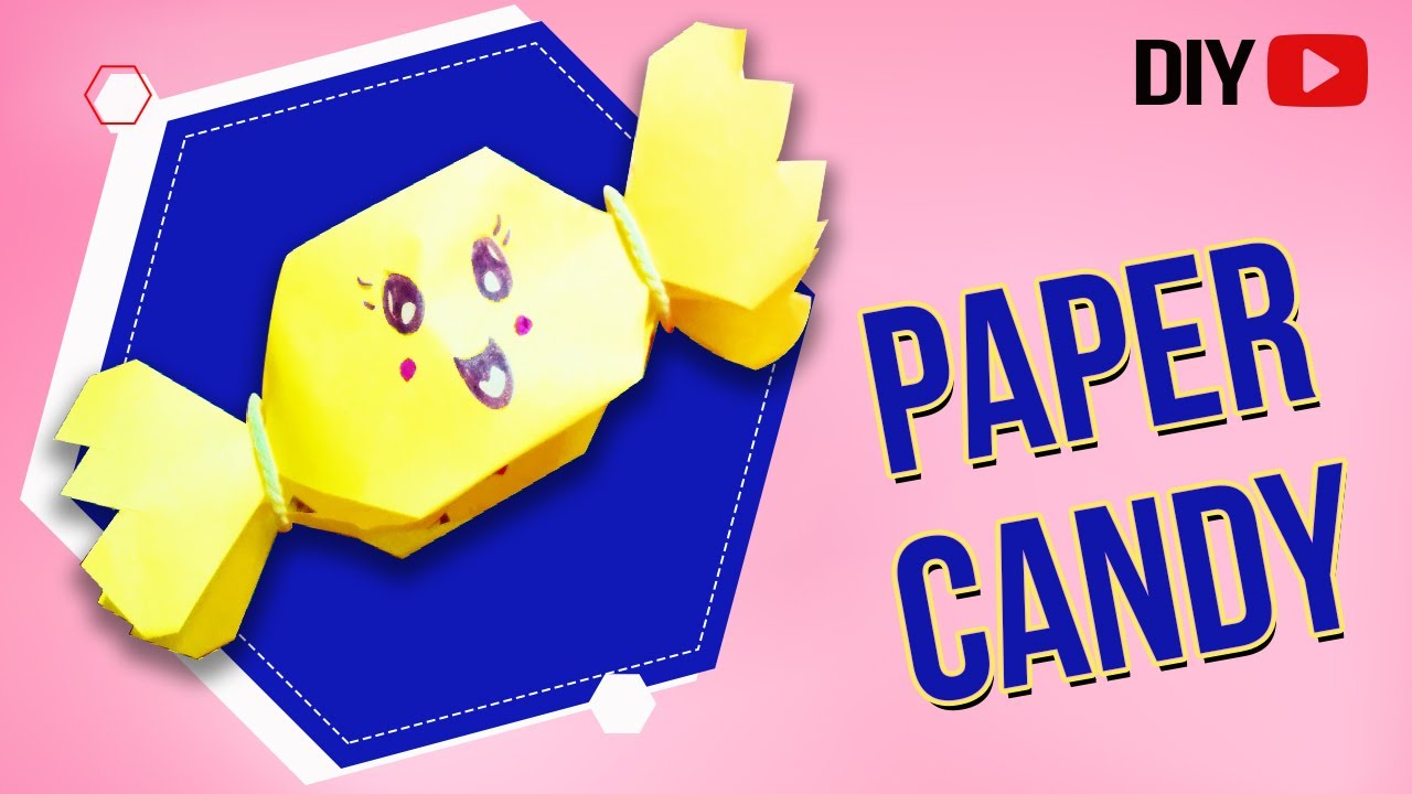 How to Make a DIY Paper Candy | DIY Paper Candy | Arts & Crafts ...