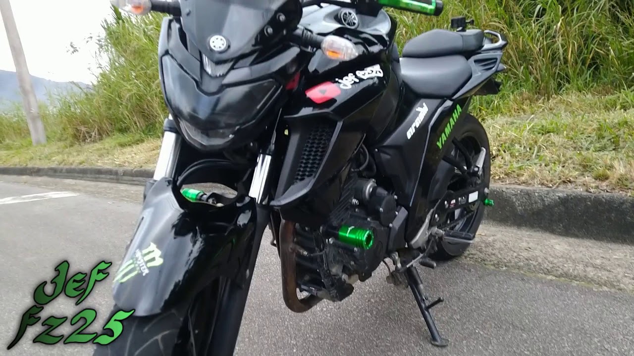 Fz25 personalizada, ficou top demais! - YouTube