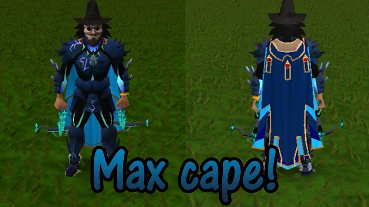 Max cape achievement on Runescape! - YouTube