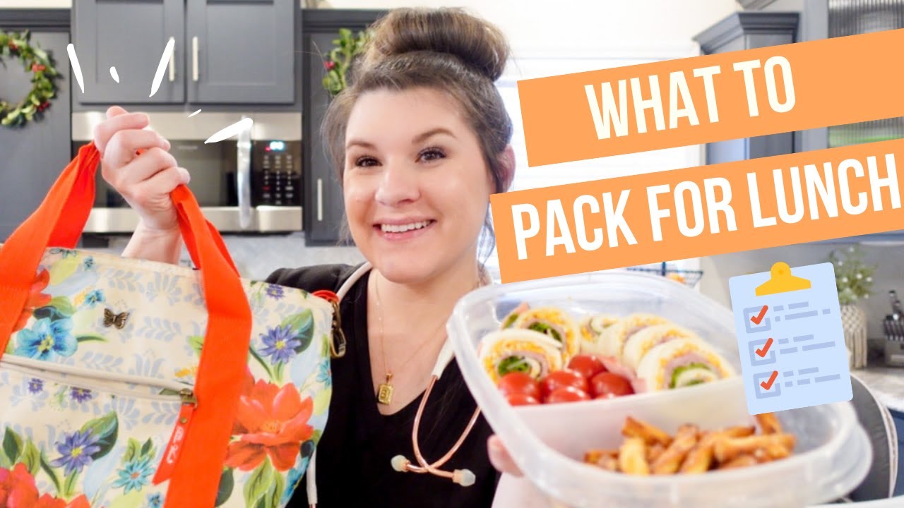 What to Pack For Breakfast & Lunch on Work Days: Fast & Easy - YouTube