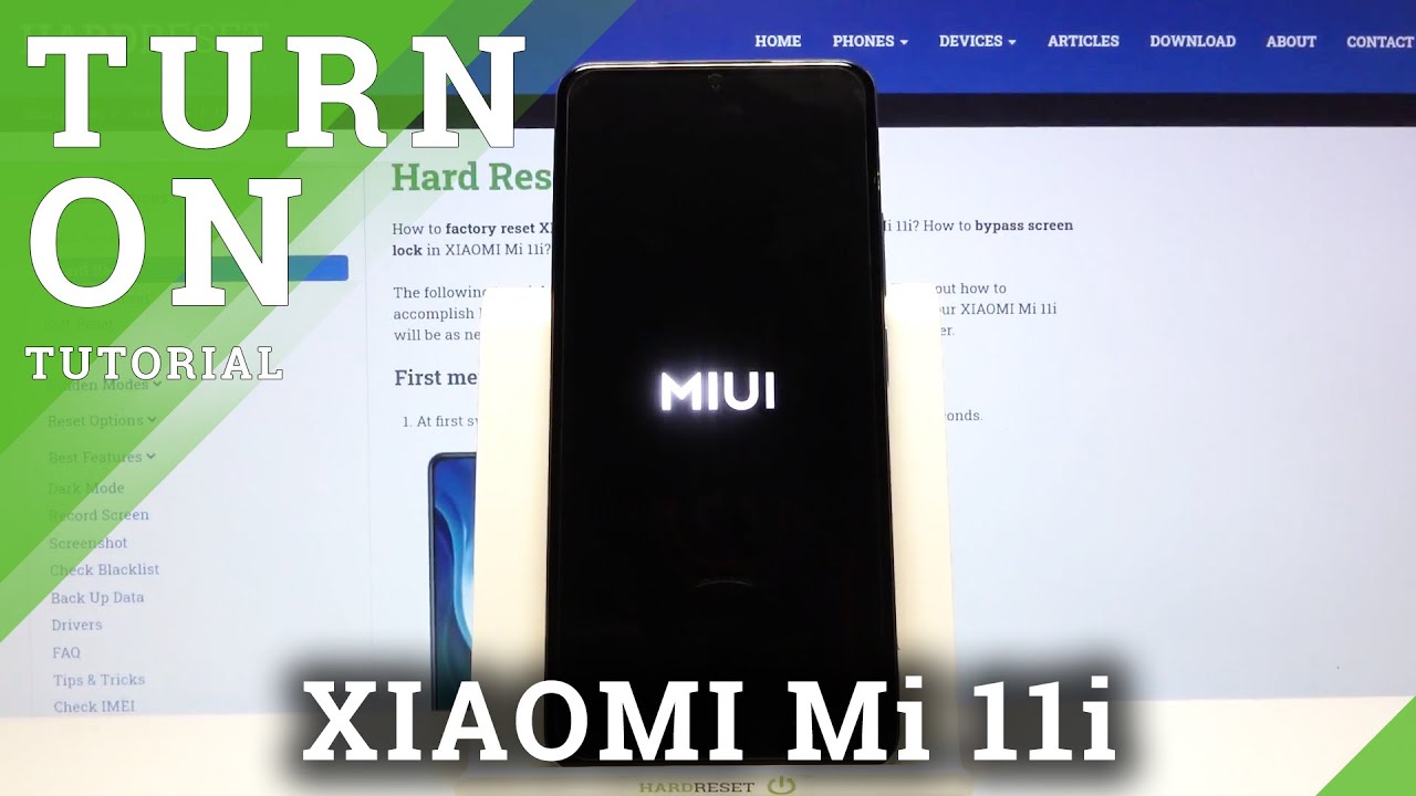 How to Switch On XIAOMI Mi 11i – Power On - YouTube