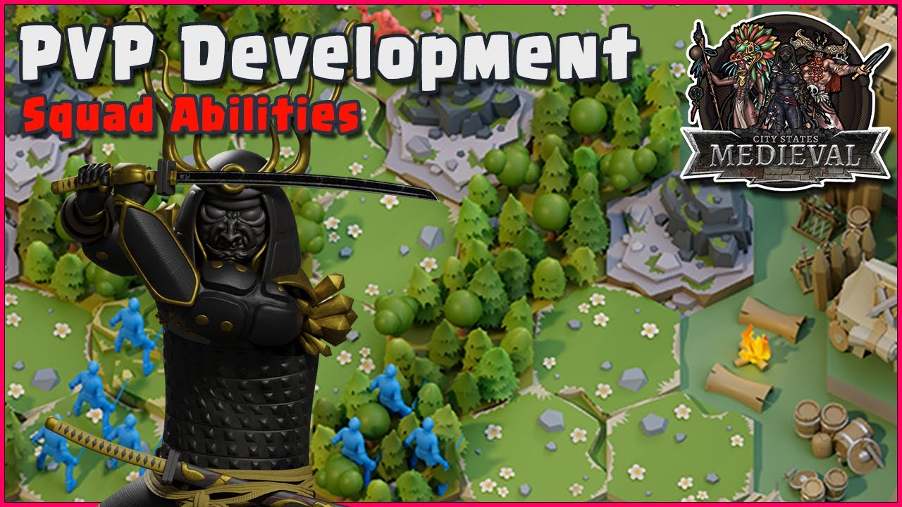 CityStates: Medieval - PVP Development - Squad Abilities - YouTube