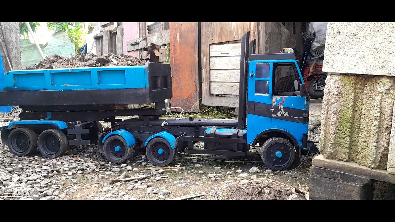 rc 16 sound and light kit homemade rc truck - YouTube