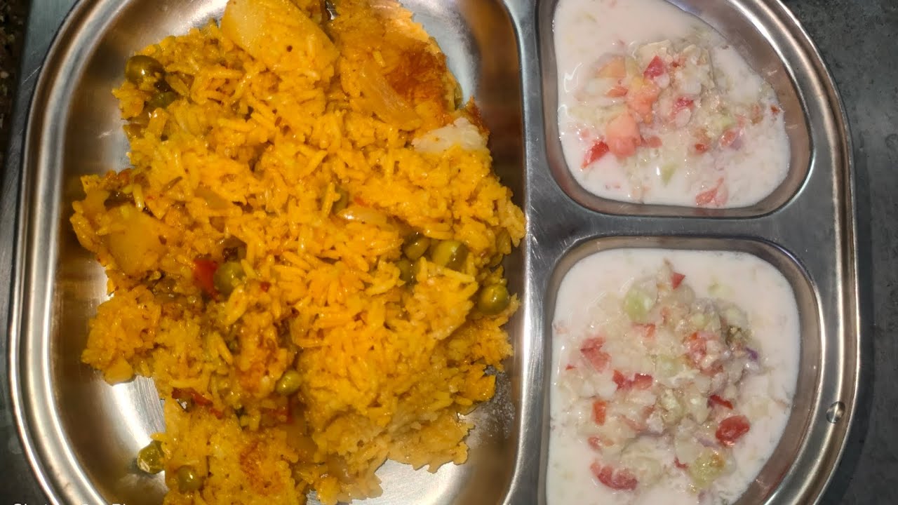 ಸಿಂಪಲ್ ಆಗಿ ಆಲೂಗಡ್ಡೆ ಬಟಾಣಿ ಪಲಾವ್ || aloo matar palav recipe || breakfast ...