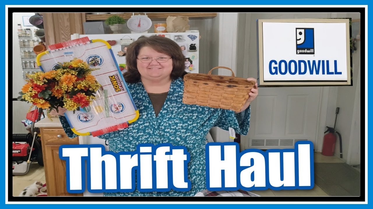 Goodwill Thrift Haul | Thrift Store Haul - YouTube