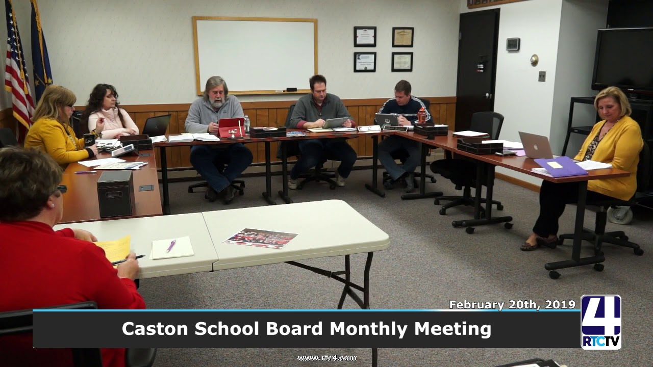 Caston School Board - 2 - 20 - 19 - YouTube