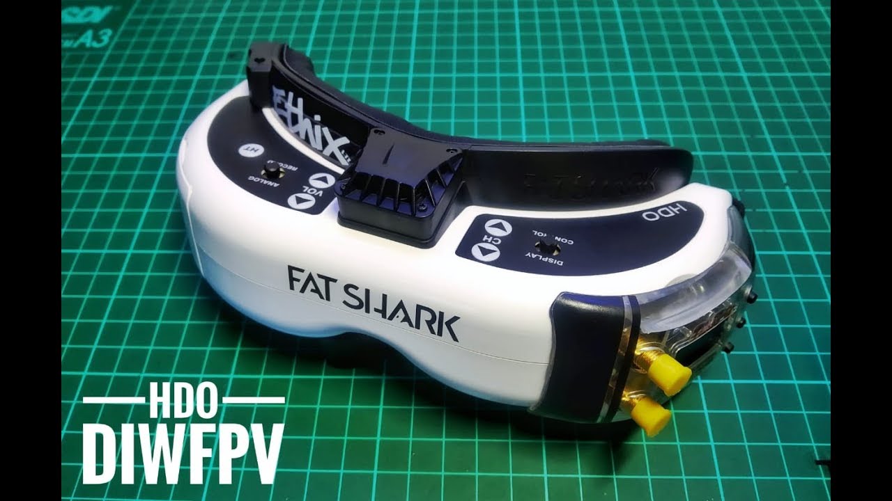 Fatshark HDO unboxing and comparison with dominator v3 - indonesia ...