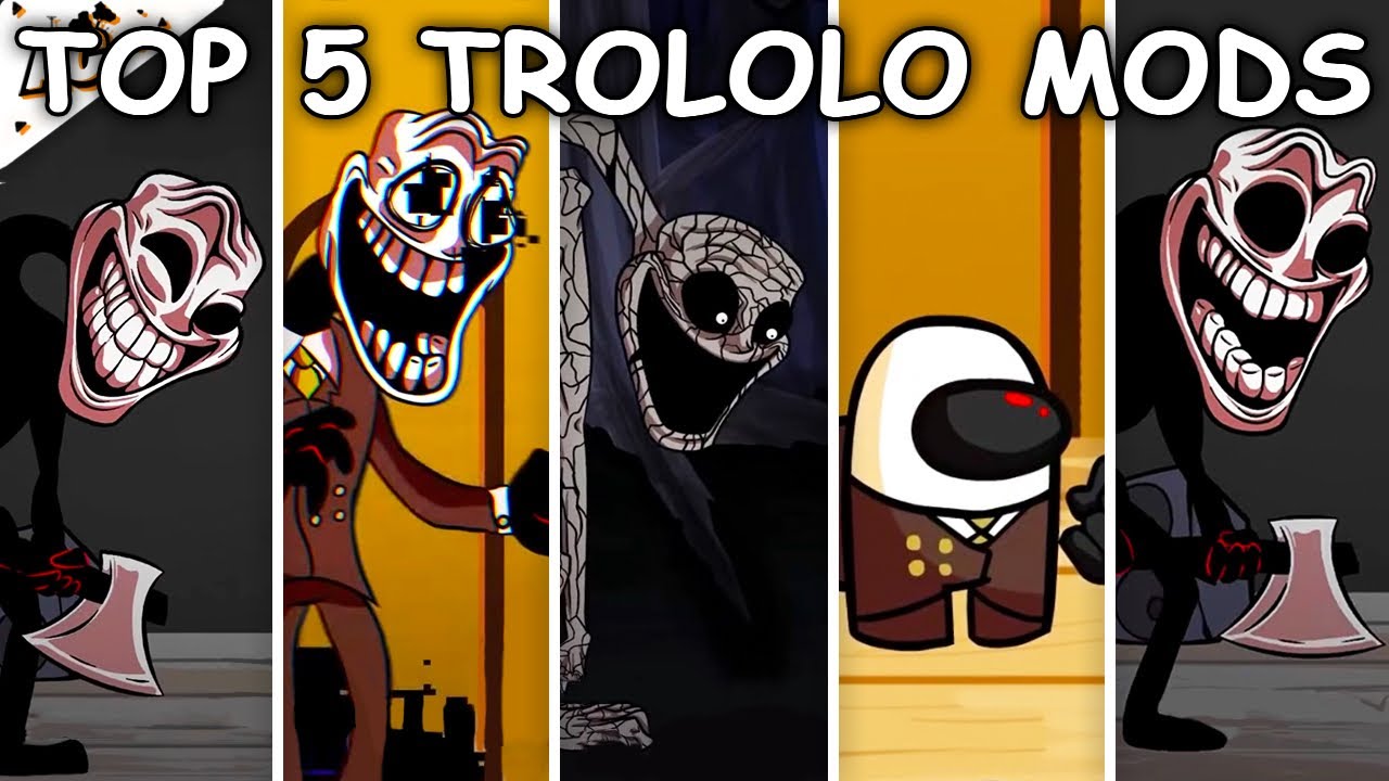 Top 5 Trololo Mods - Friday Night Funkin’ - YouTube