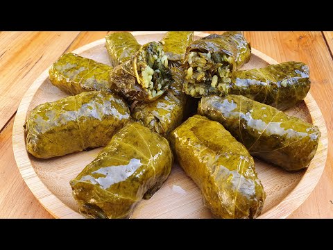 Çox Ləziz Göy Dolması | Bol Yeşillikli Tadına Doyamayacağınız Nefis Dolma Tarifi | ASMR