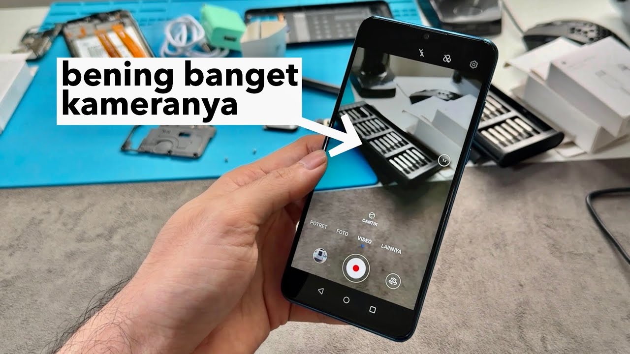 Hape Android 1 jutaan kameranya lebih bening dari iPhone - YouTube