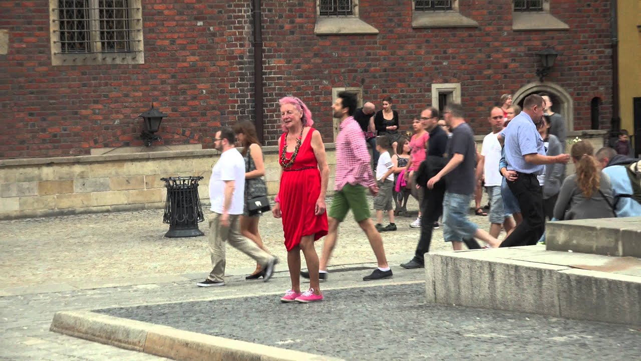 Funny, old and drunk woman - YouTube