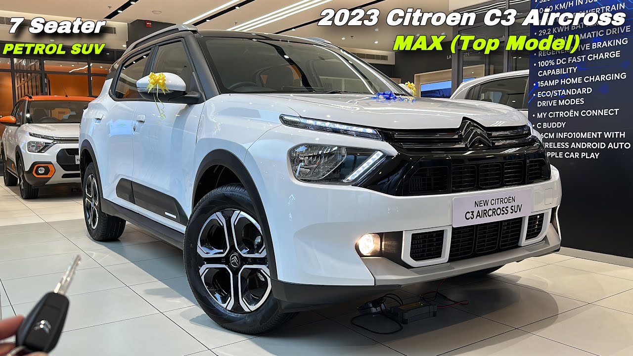 2023 Citroen C3 Aircross Max 7 Seater Price & Features ️ C3 Aircross ...
