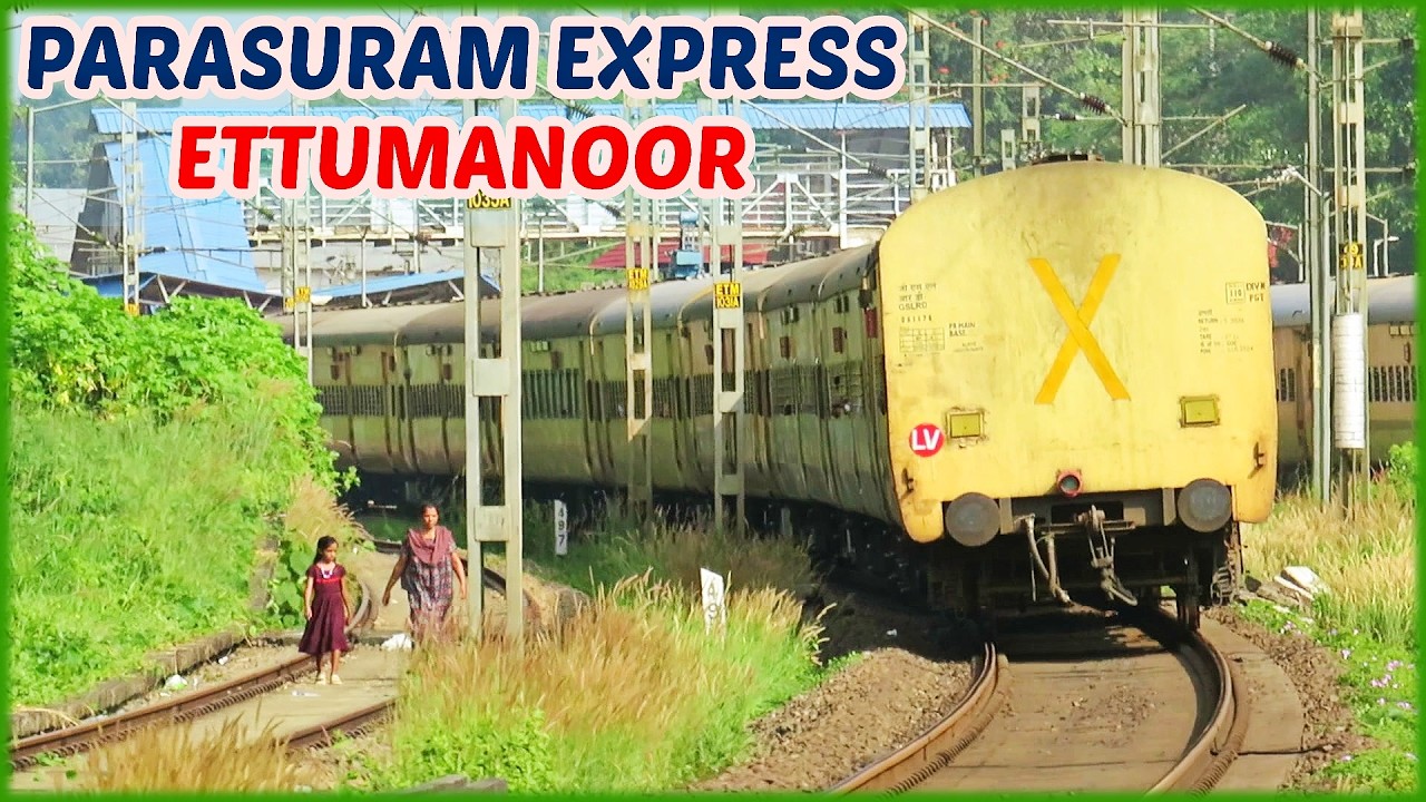Kanyakumari - Mangalore Parasuram Express curving towards 'Land of ...