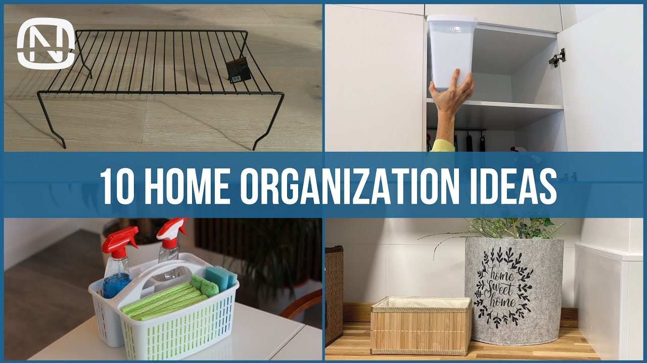 10 simple storage TRICKS for effortless organization on a budget - YouTube