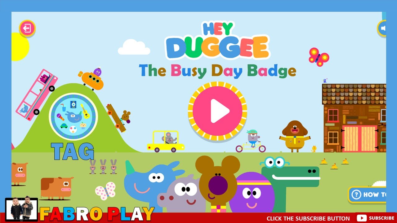 Hey Duggee: The Busy Day Badge Challenge | Tag Character Episode. - YouTube