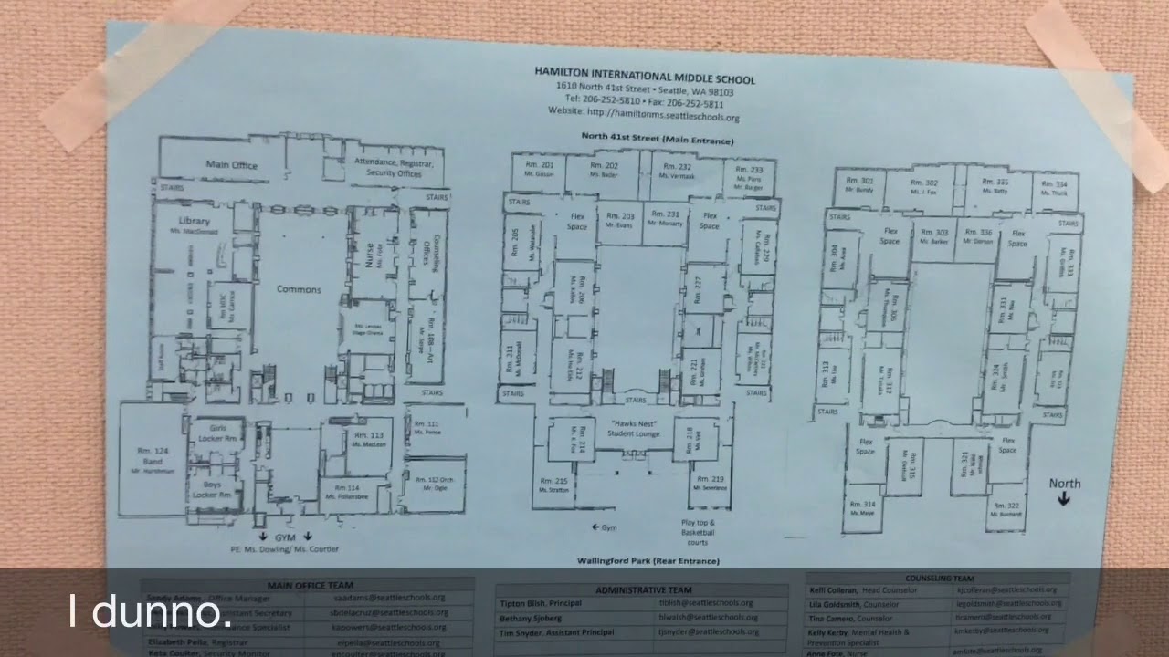 Hamilton middle school tour - YouTube