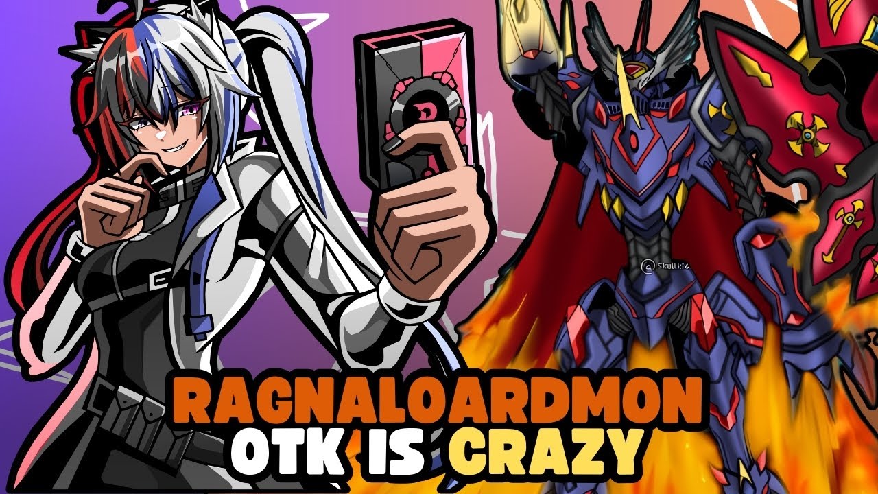 Ragnaloardmon (ST-13) OTK Deck Ft. Lunamon 【BT-16/EX-06 ...