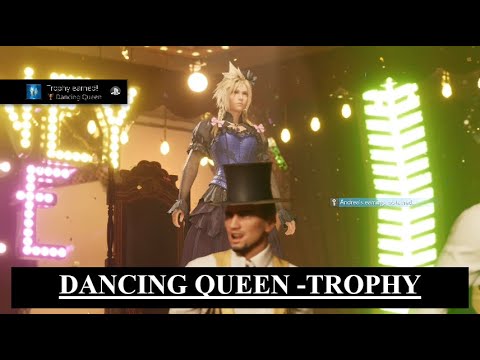 FINAL FANTASY 7 REMAKE - DANCING QUEEN TROPHY - YouTube