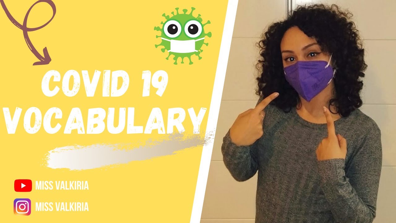 COVID 19 VOCABULARY 😷😷 Talking about Coronavirus in English - clases ...