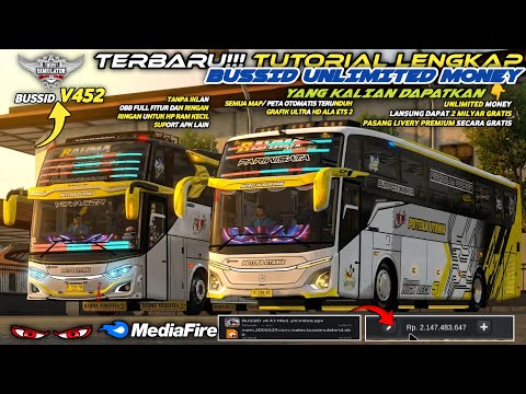 UPDATE BUSSID 4.5.2 OBB TERBARU 2026 FULL ROMBAK TOTAL‼️!! CARA PASANG APK + OBB | BISA SEMUA HP
