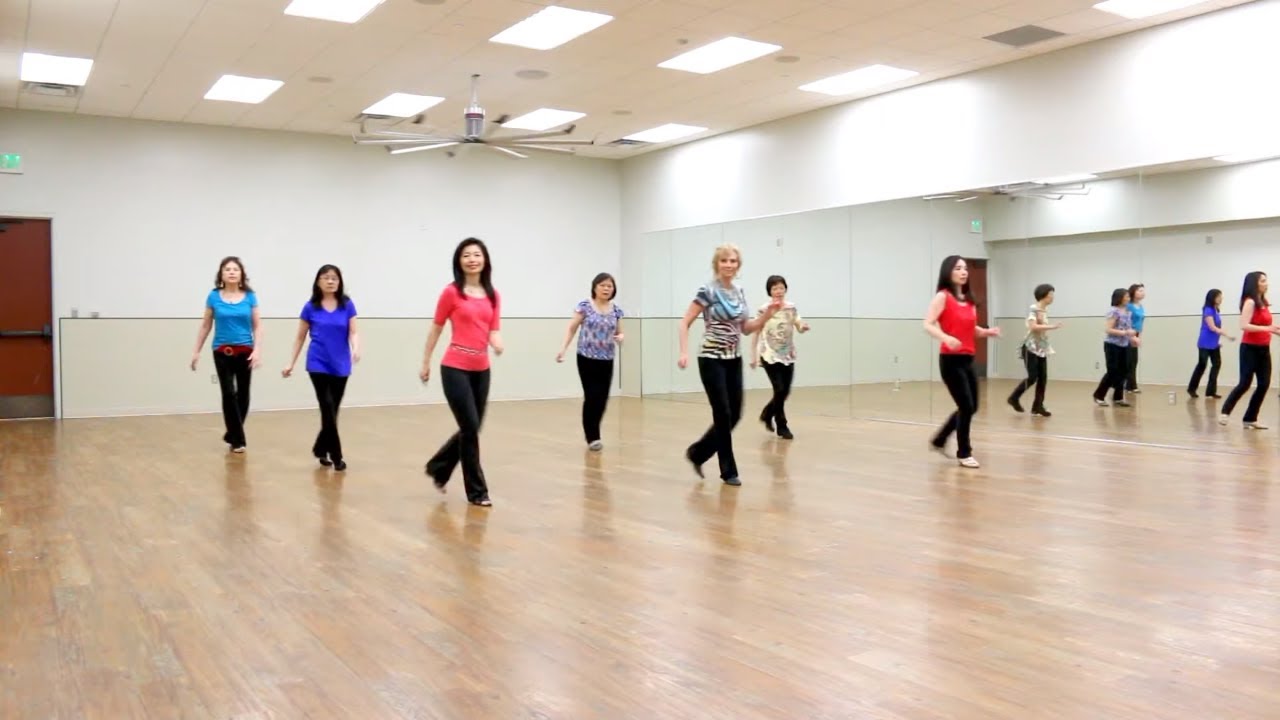 Rock It - Line Dance (Dance & Teach in English & 中文) - YouTube